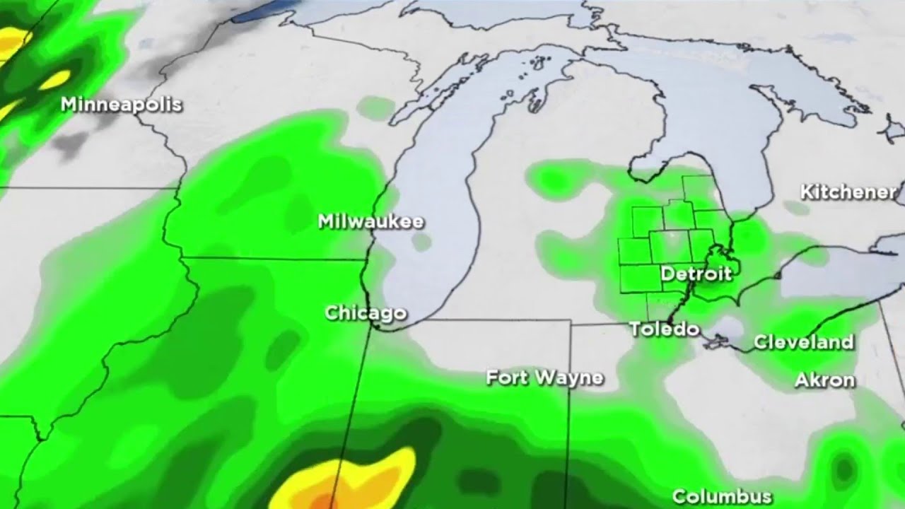 Metro Detroit weather forecast May 20, 2026 -- 6 a.m. Update