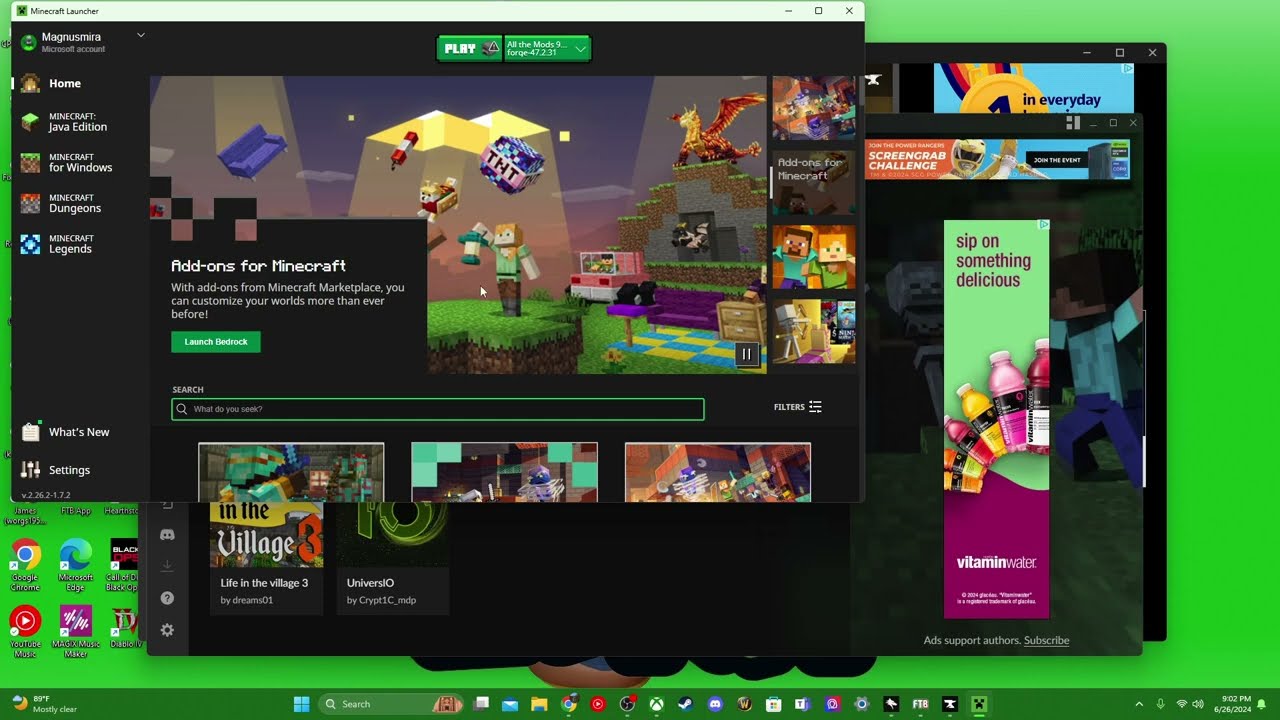 How To Fix CurseForge Loading Minecraft Up To Demo Mode In Modpacks!  Magzie Fixes!