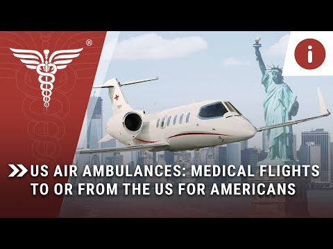 Medical flights to or from the US for Americans