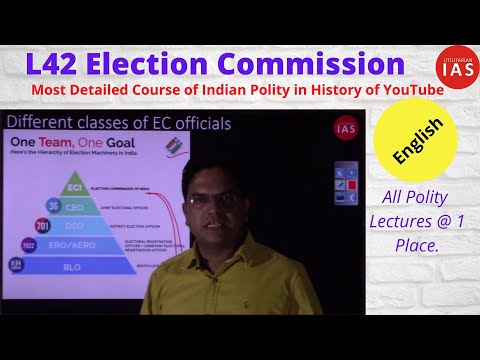 Election Commission of India | L42 | ECI for UPSC | Indian Polity Series | English