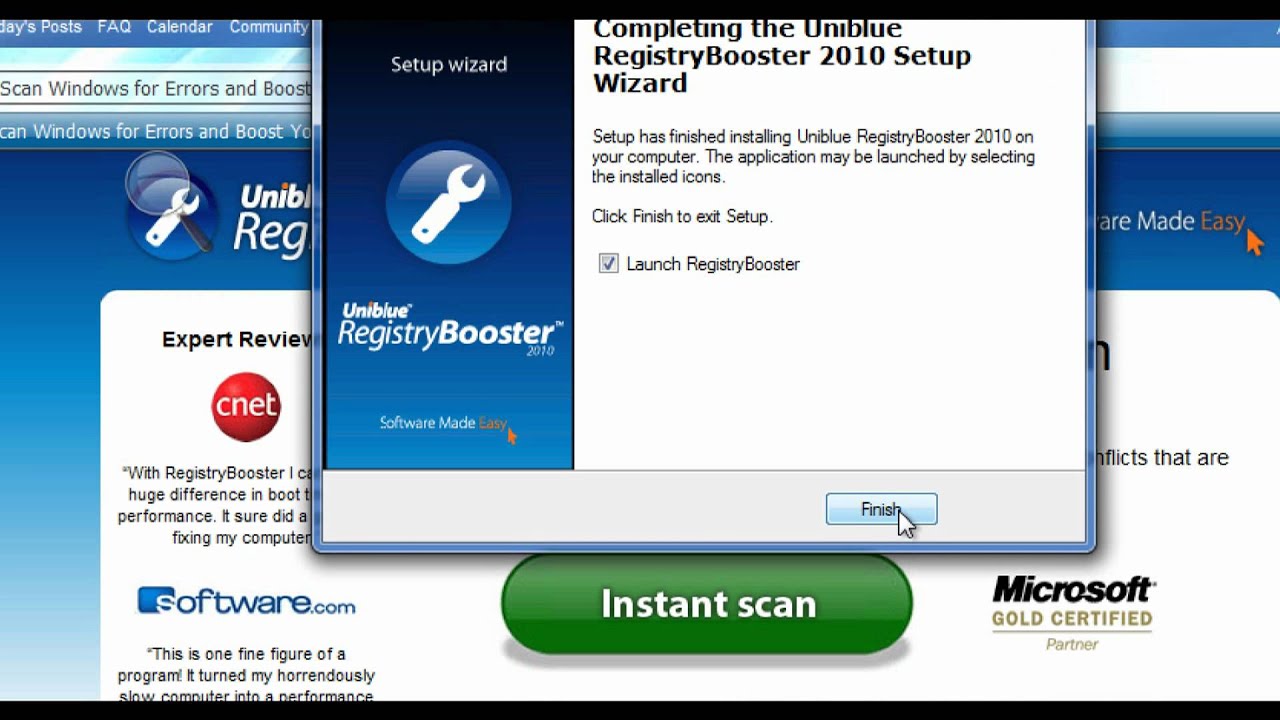 Instantly Fix and Repair Registry Errors with RegistryBooster