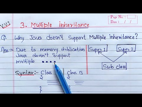 Learn Why Java Doesn t Support Multiple Inheritance | Learn Coding - Mind Luster