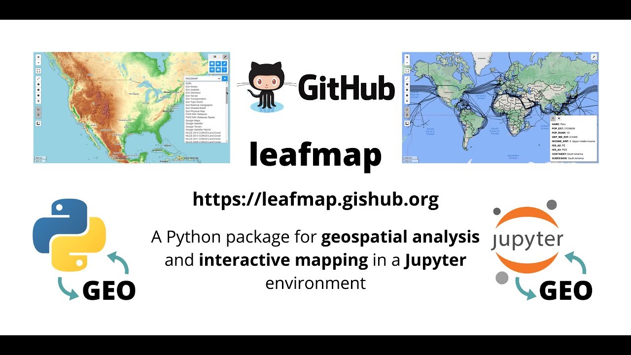 Introducing leafmap - A Python Package for Geospatial Analysis and Interactive Mapping