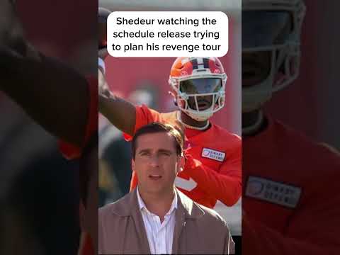 #shedeursanders #browns #nfl #football #quarterback #shedeur #nfldraft #schedule #fyp #trending