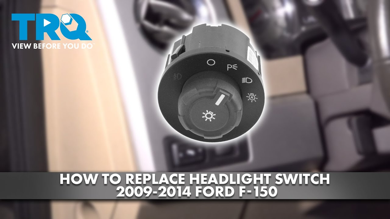How to Replace Headlight Switch 2009-2014 Ford F-150