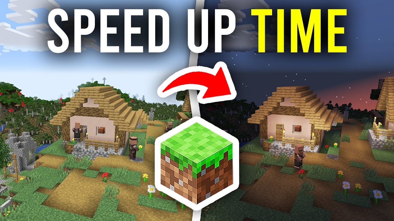 How To Speed Up Time In Minecraft - Full Guide
