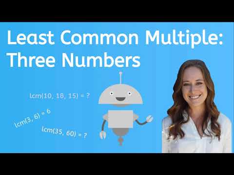 Least Common Multiple: Three Numbers