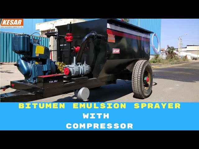 Emulsion Sprayer - Bitumen Emulsion Sprayer Equipment Manufacturer from ...