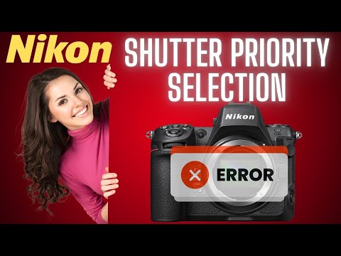 Nikon Z series: Shutter Priority Selection (1680)