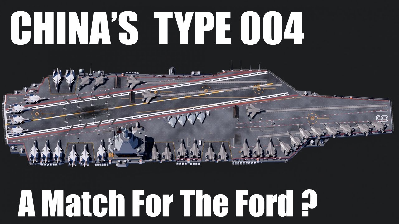 China Is Assembling an Impressive Nuclear Supercarrier - The Type 004