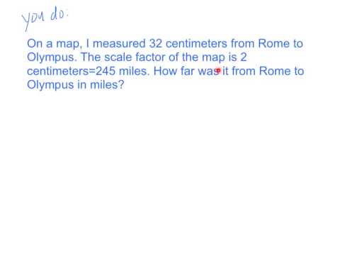 Lesson 44 part 2 scale factor of maps