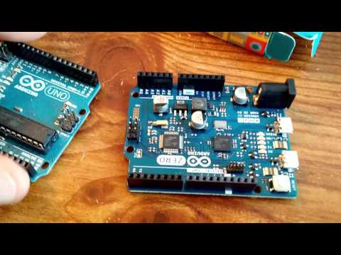 Unboxing the Arduino Zero - الورشه
