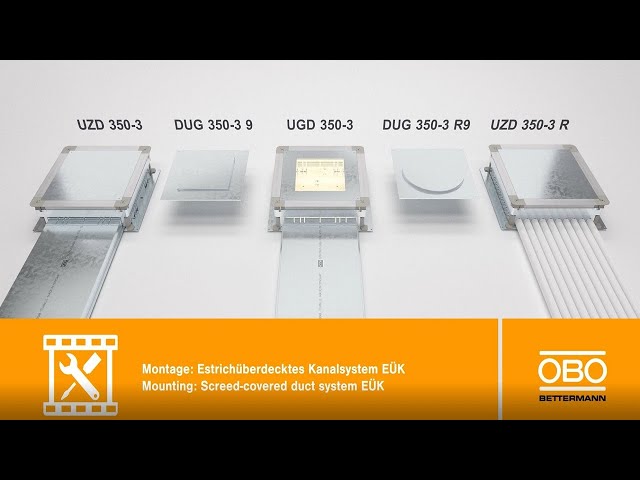 OBO Bettermann Underfloor Junction Box Systems - OBO Bettermann JBM ...
