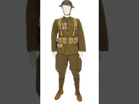 WW1 Uniforms ranked #ww1 #uniforms