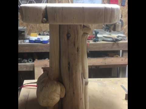 Juniper Burl table part 1