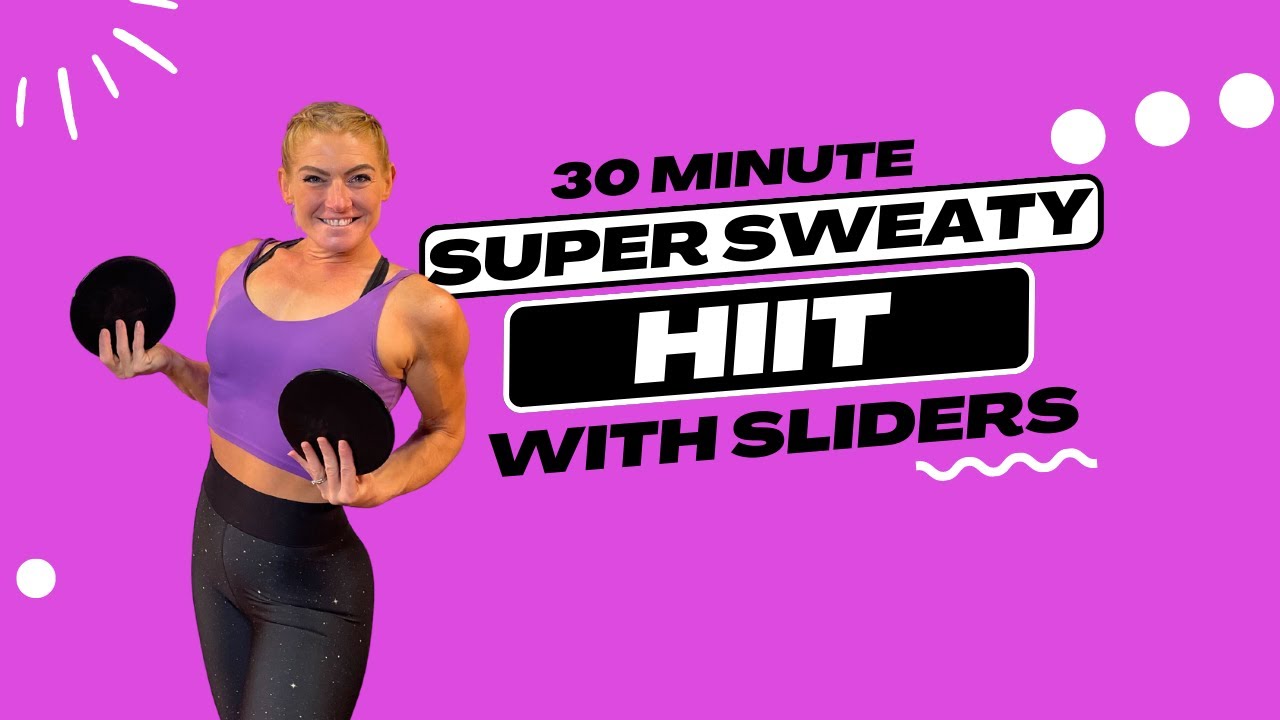 Ultimate 30-Minute HIIT Cardio Workout with Sliders for an Intense Full-Body Burn