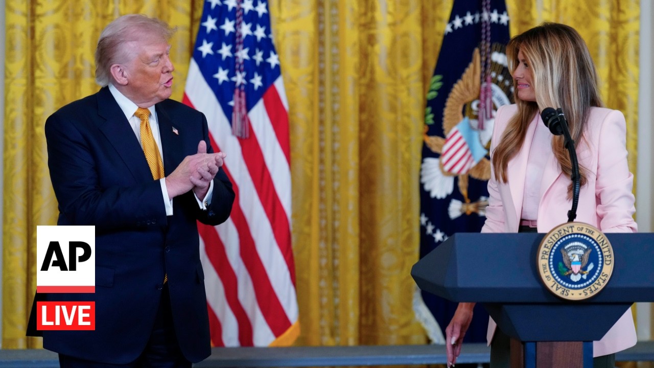 LIVE: Donald and Melania Trump speak at Military Mother’s Day event