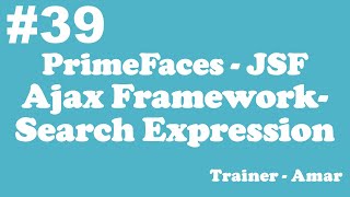 PrimeFacesのprocess/update属性とJSFのf:ajax execute/render属性の理解