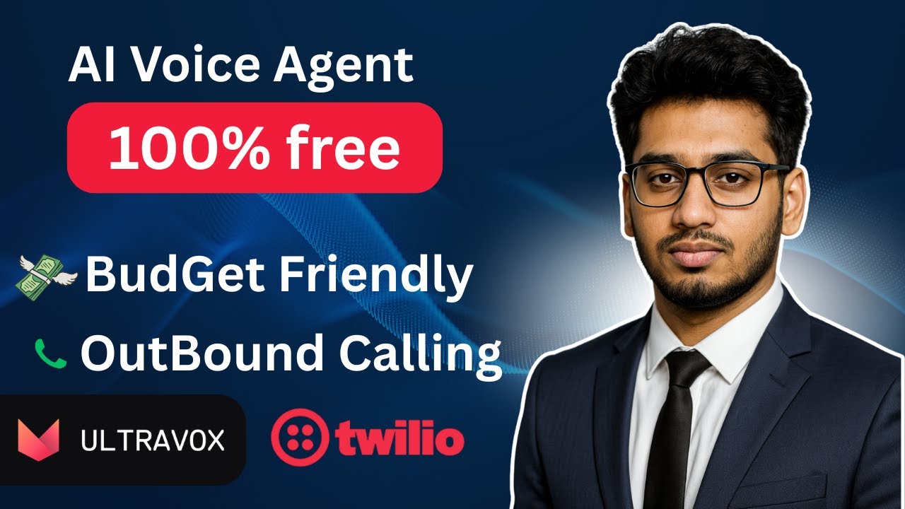 How to Make FREE  AI Voice  Agent Outbound Calls in 15 minutes | Ultravox + Twilio  (2025) #aiagent