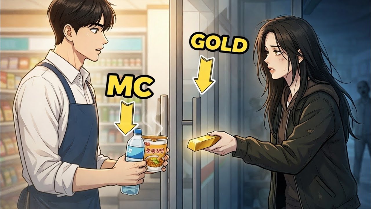 He Runs a Store Between the Real World and the Apocalypse, and Exchanges Instant Noodles for Gold! 💰