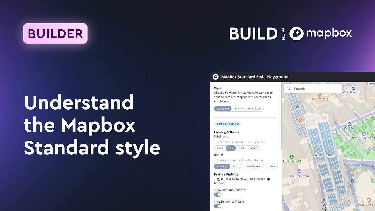 Understand the Mapbox Standard style