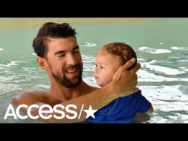 “He got the shoulder flexibility like dad does” - When Michael Phelps ...
