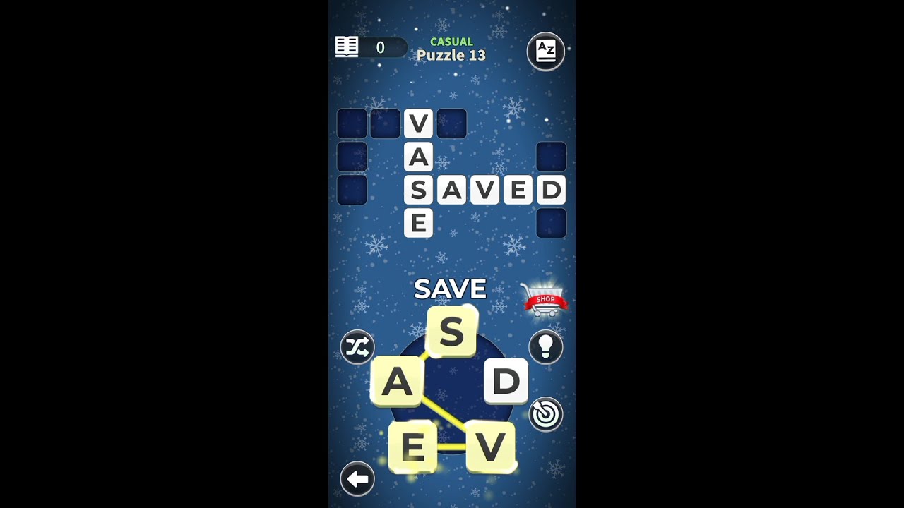 Word Wiz (by MobilityWare) - free offline word puzzle game for Android and iOS - gameplay.