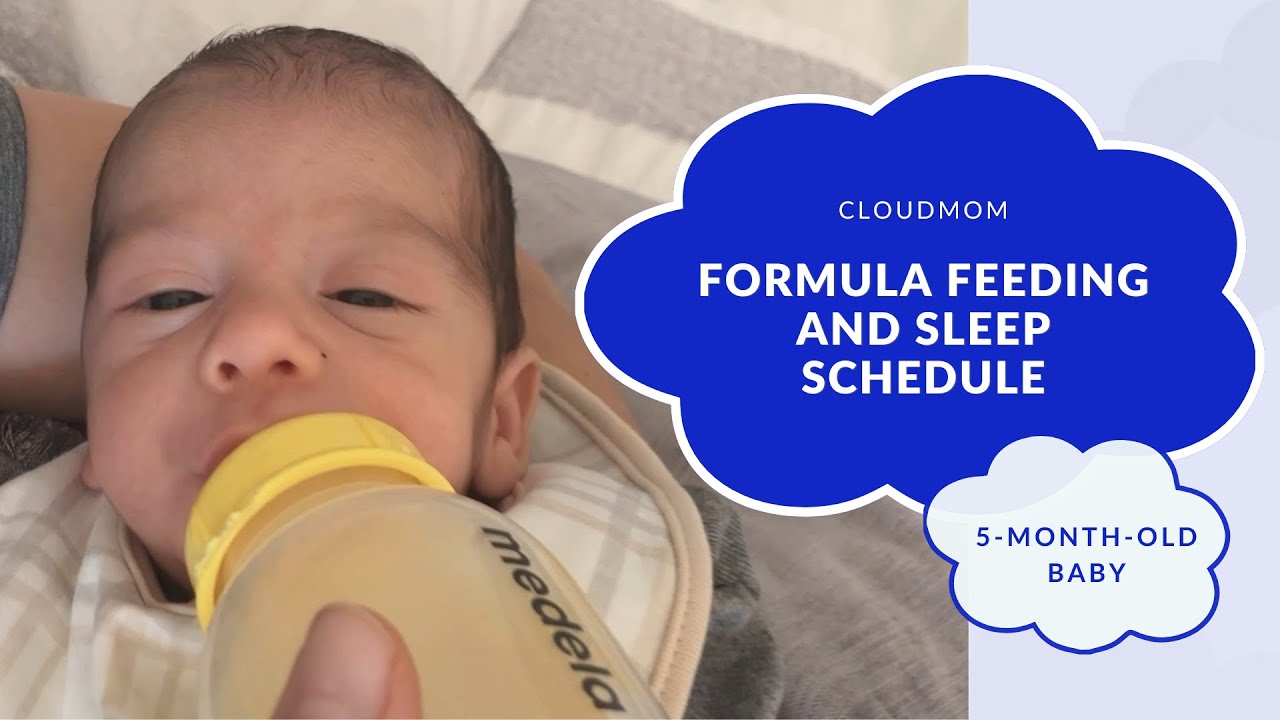 5 Month Old Baby: Formula Feeding and Sleep Schedule | CloudMom