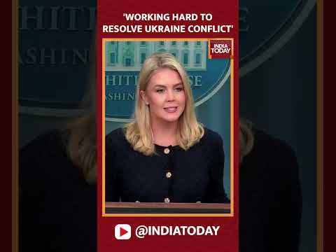 Karoline Leavitt Says, President's Thinking On The Russia-Ukraine War As It Stands... #trump