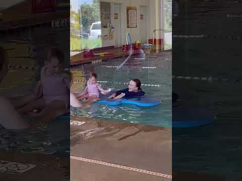 1st day of swim lessons 🤩