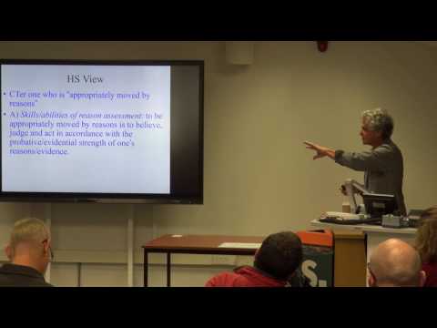 Harvey Siegel: Rationality and education