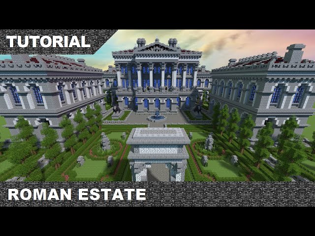Roman Estate +tutorial Minecraft Map