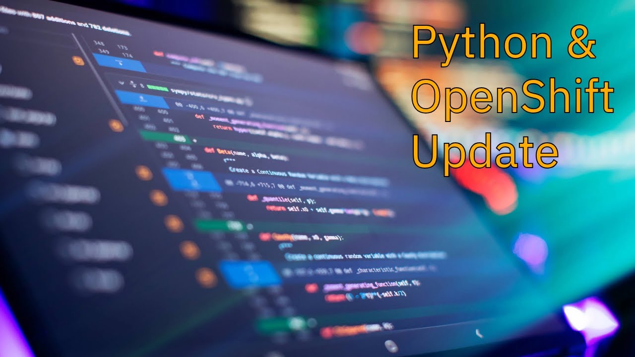 Security updates to  python function for OpenShift token