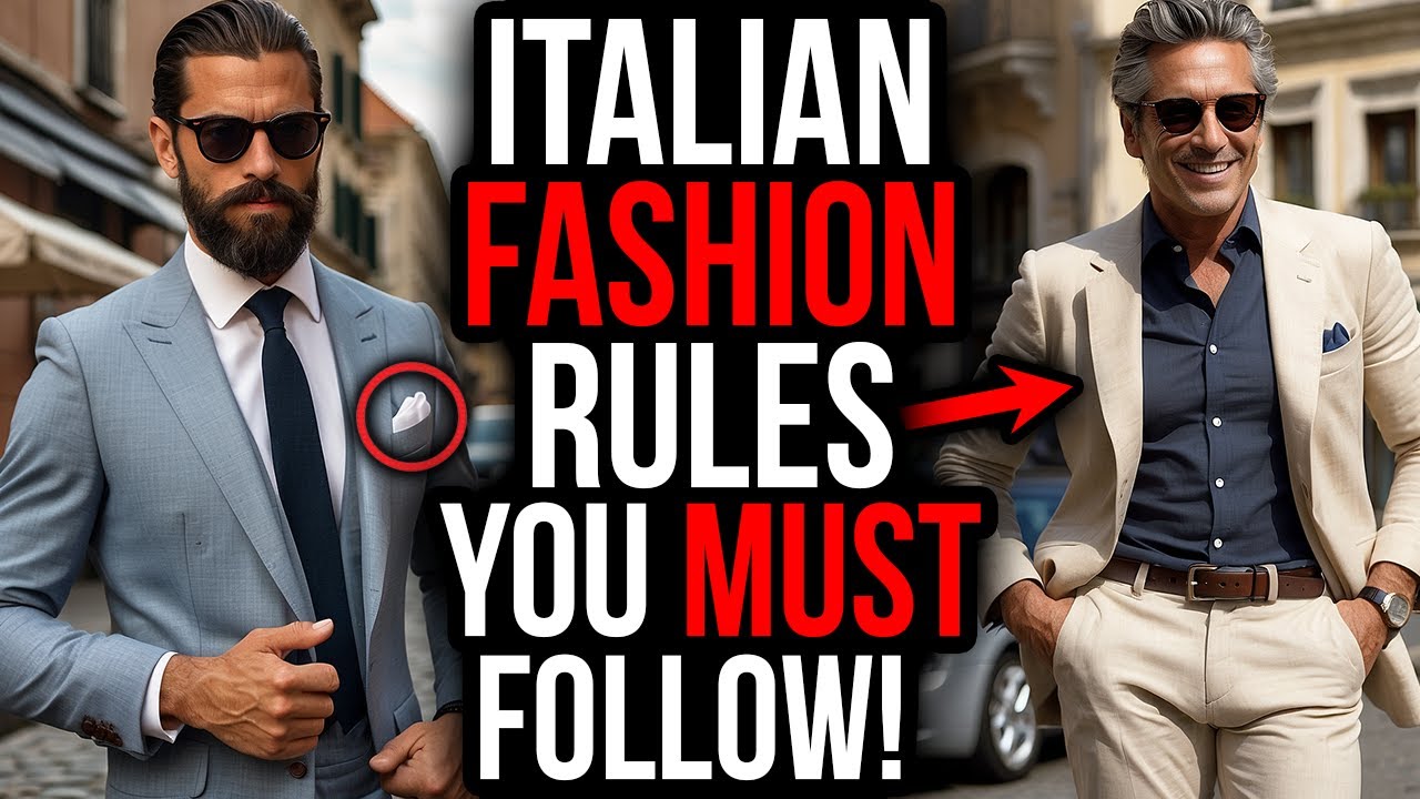 How to Dress Like a Classy ITALIAN Gentleman Over 40 | The Ultimate Guide!