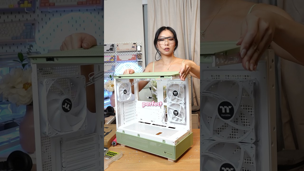 I completely upgraded my friend's nasty gaming setup