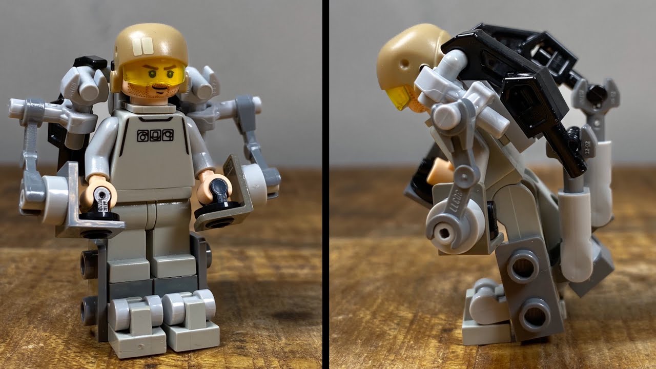 How to build a Lego EXO Suit