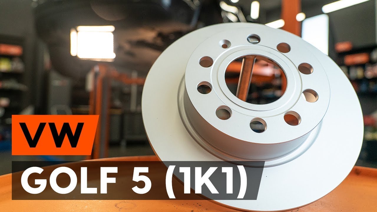Cum să schimbați: discuri de frână din spate la VW Golf 5 | Ghid de înlocuire