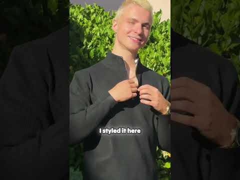 COOFANDY Men's Quarter Zip Up Sweaters
