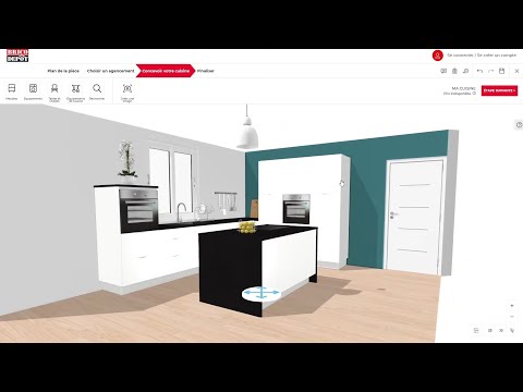 Tutoriel de conception de cuisine 3d Brico Dépôt