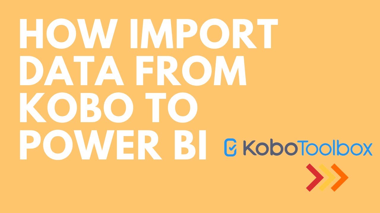 Trouble Connecting Kobotoolbox To Power Bi Data Management