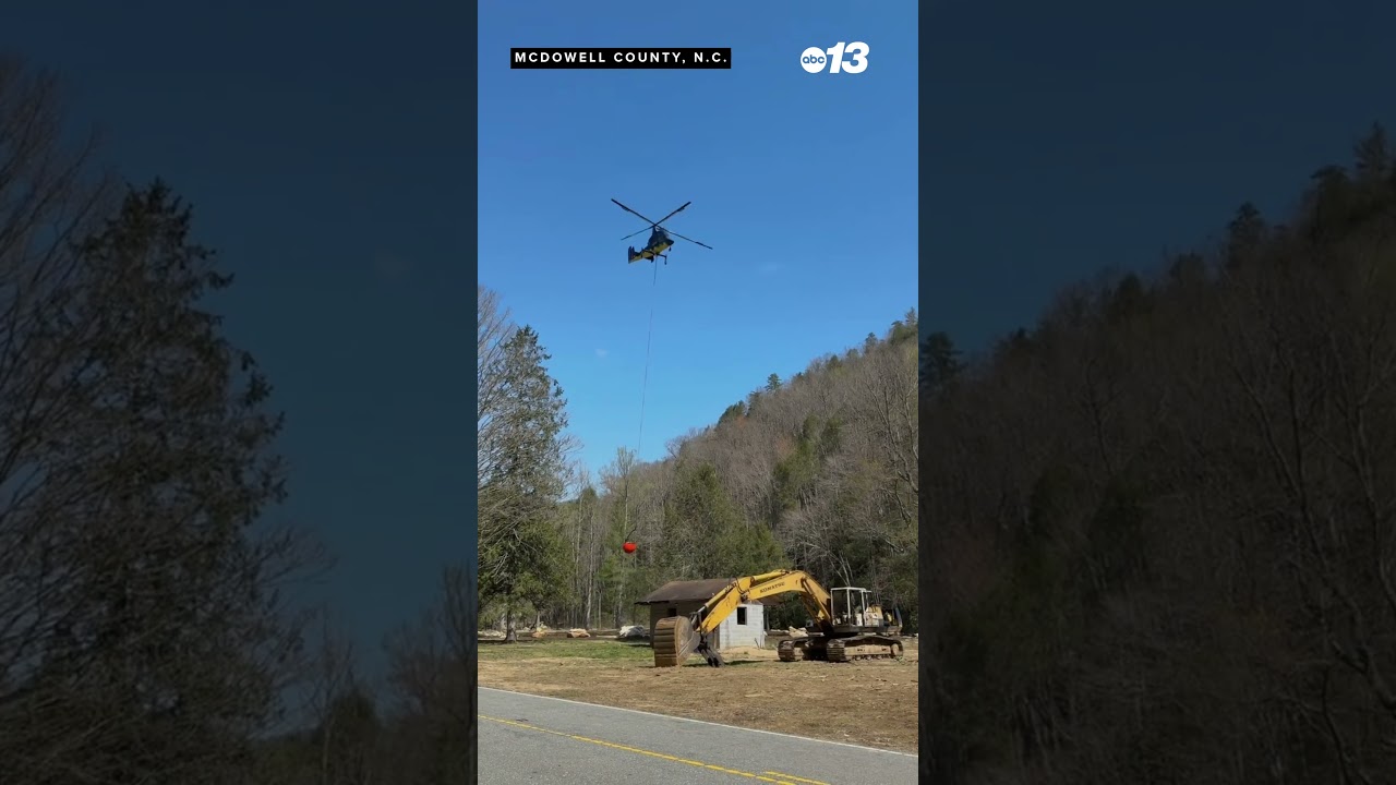 Fire in McDowell County, N.C.