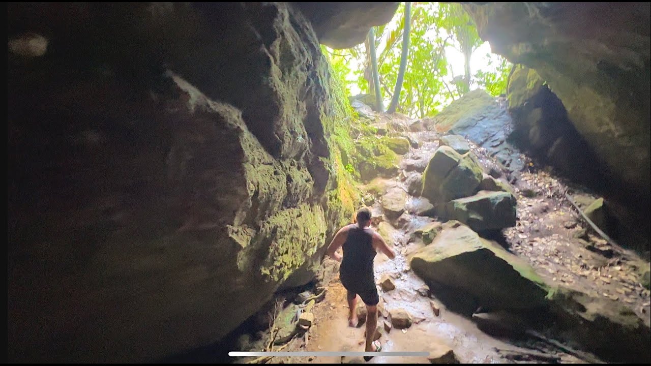 Exploring the Punakaiki Cavern