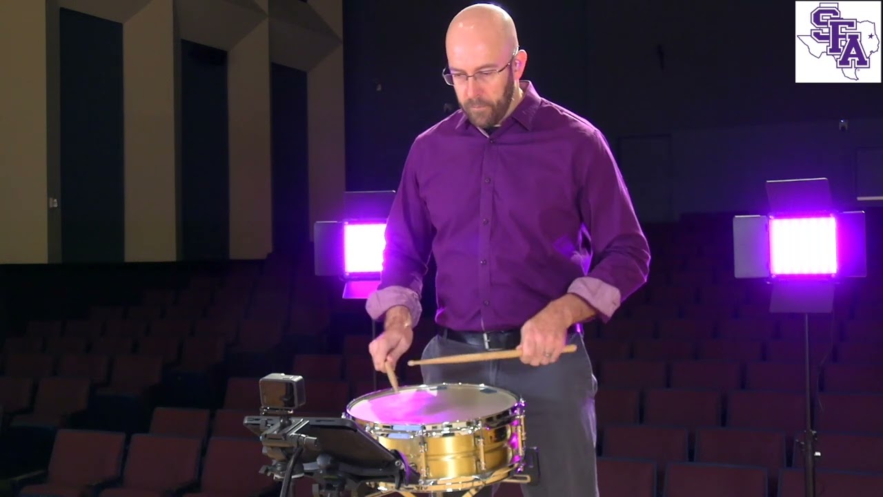 ATSSB Year A (New) Snare Etude, Dr. Brad Meyer (performer), SFASU