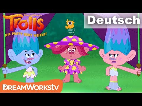 FRAG POPPY: Panik auf der Modenschau | TROLLS (NEUE KURZFILME)