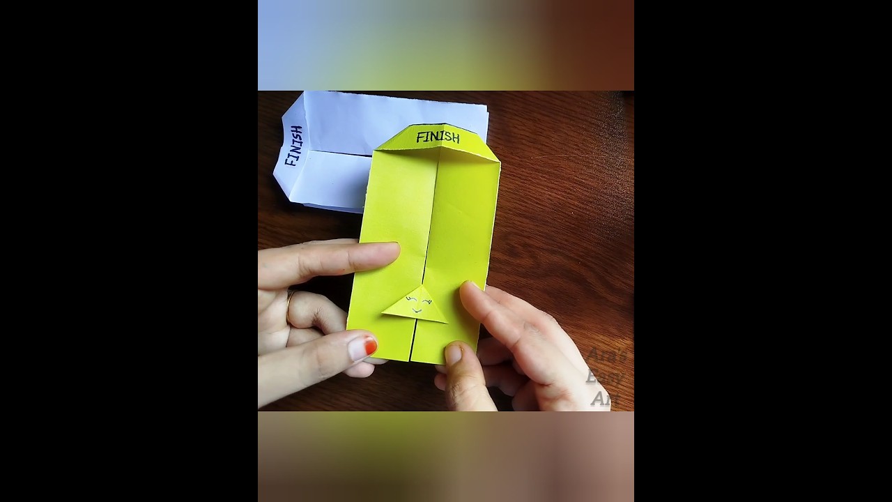 Diy paper racing game | Paper games for kids @ArasEasyArt #diy #kidsgames #playing