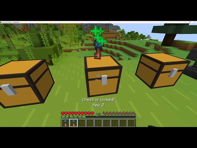 [Needs Fixing] Trial Key Lock Containers Minecraft Data Pack