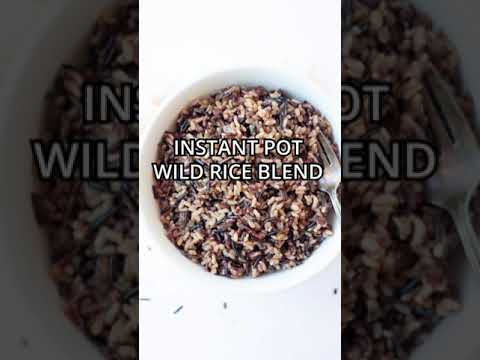 Instant Pot Wild Rice Blend #shorts