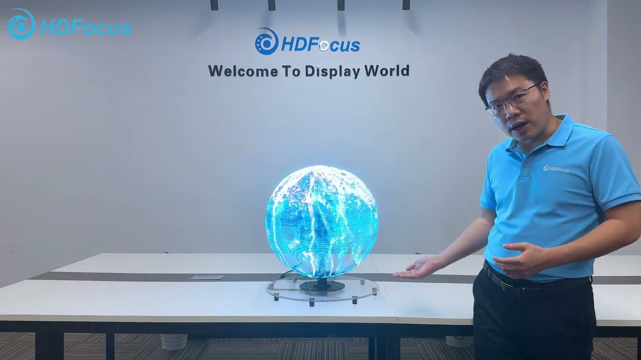 New arrival: 3D Hologram Fan Sphere