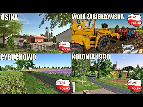 Pierwszy półfinał. Wybieramy Najlepszą mapę ATLAS POLSKI do FS 19