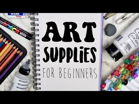 Art Supplies Vocabulary general voca…: English ESL video lessons